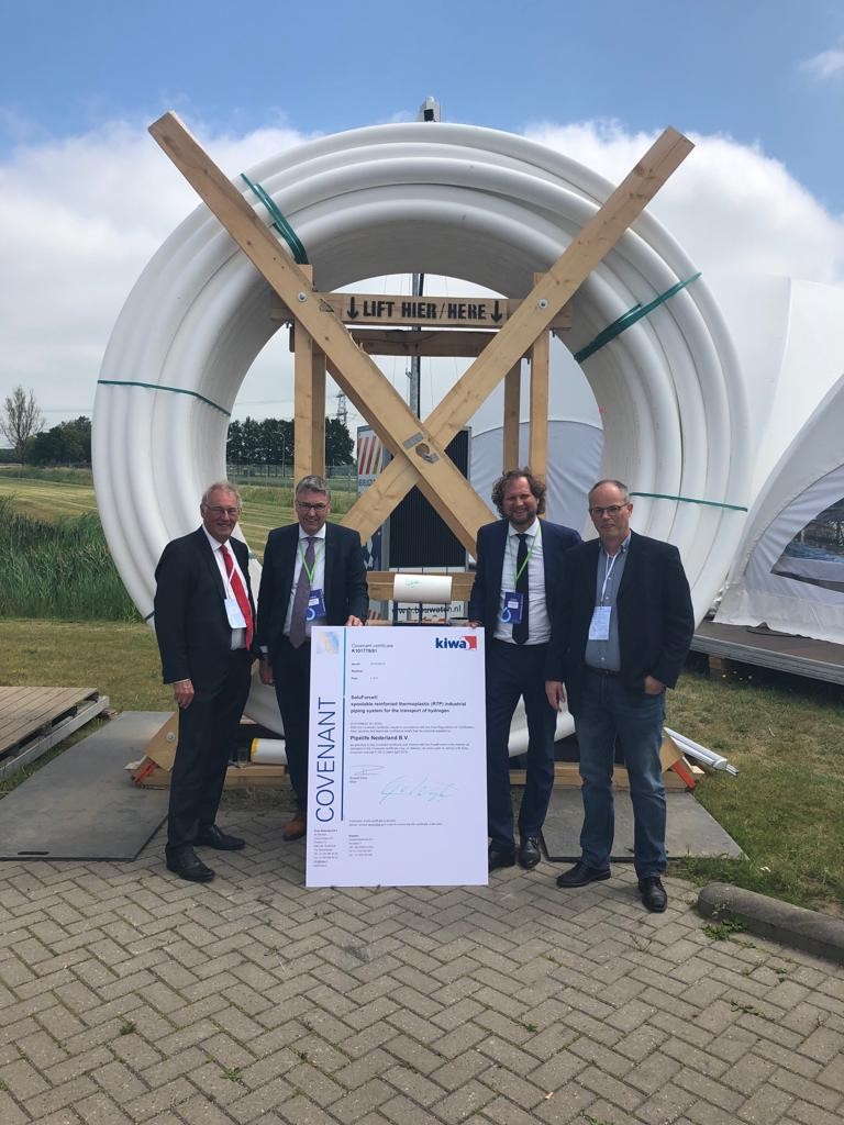 SoluForce certifies hydrogen pipe